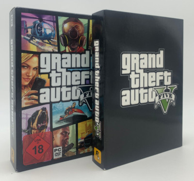 Grand Theft Auto V | GTA 5 | PC | CD-ROM | OVP | Game 5026555063913 ...