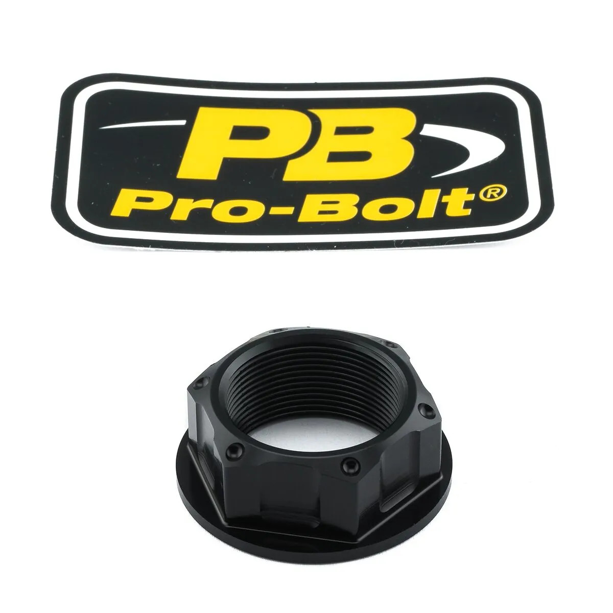 PRO BOLT LTYOKEO10B NUT TOP YOKE M24X1.00 BLACK HONDA CB 600 F HORNET ...