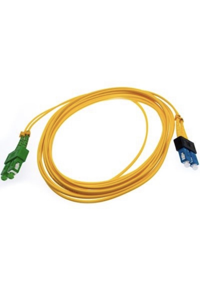 ECore Cables Fiber Patch Cable 9/125 Singlemode Duplex Cable 3M SC-APC ...