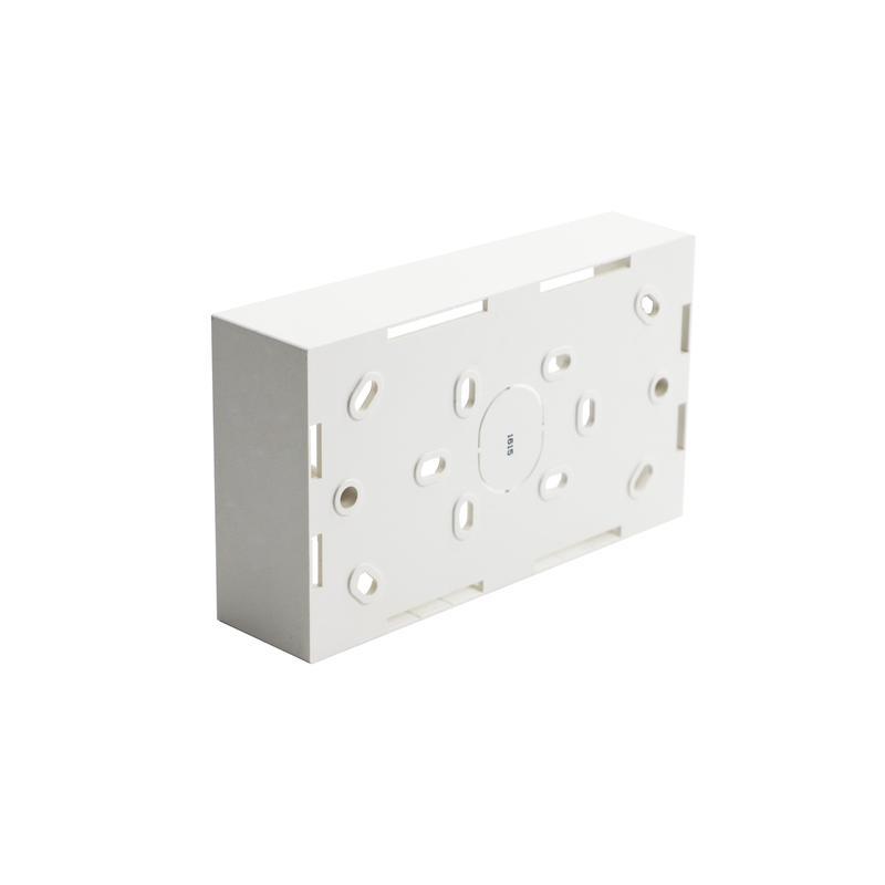 10 pcs Wall Mount Back Box for Double Gang Faceplate Network Excel 100 ...