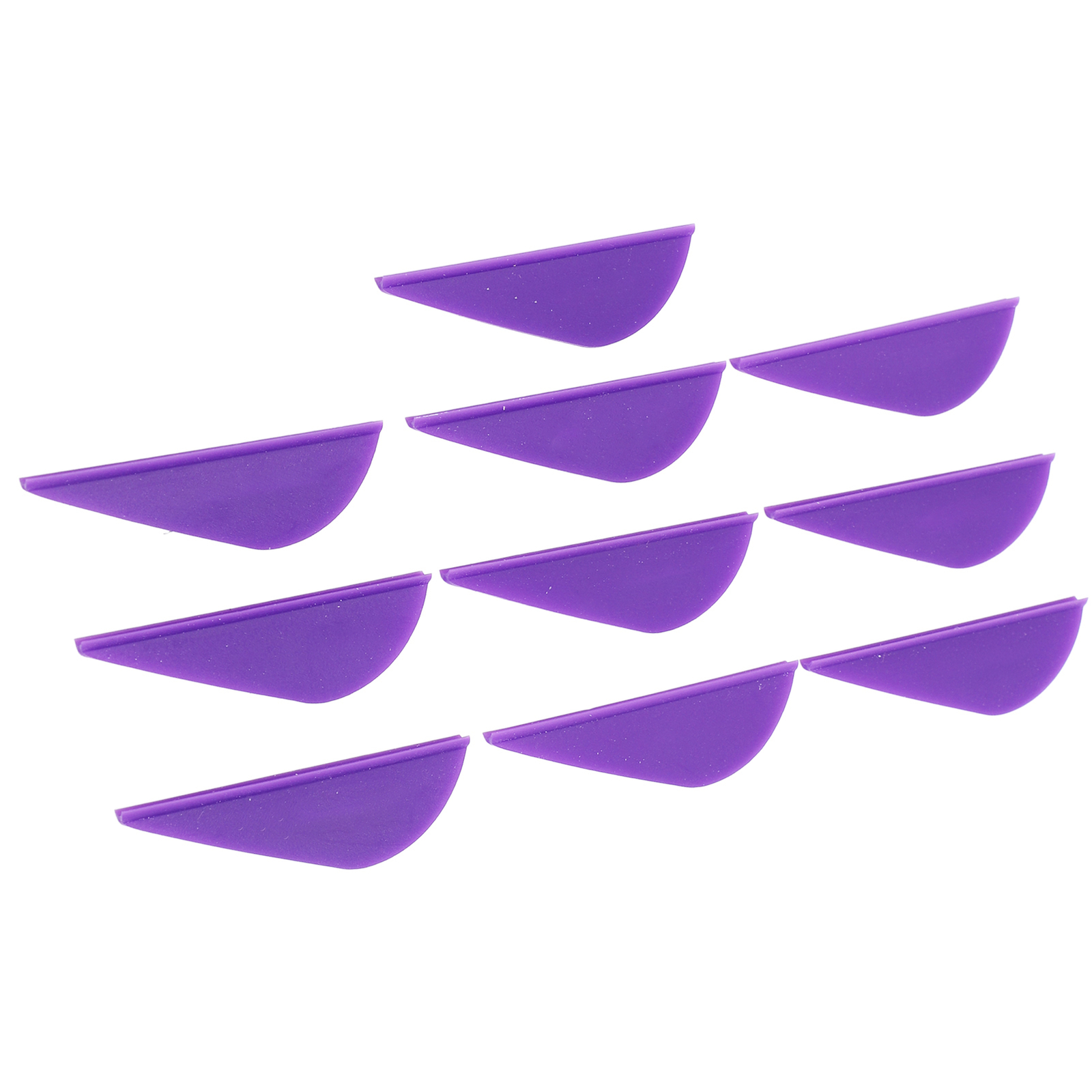 10pcs 2inch Pfeilfeder Befiederung Hohe Elastizität TPU Gummi Feder ...