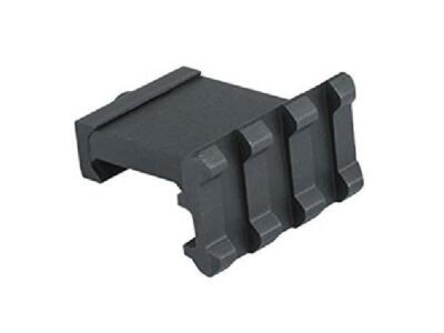 Low Profile Tactical Picatinny/Weaver 90 Degree Angle Mount, 1.37" Long ...