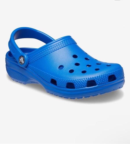 Crocs Kids' Classic Clogs, Blue Bolt, Size J1 Kid US | eBay