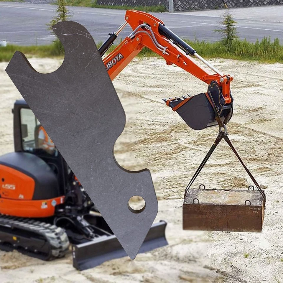 Quick Attach Bucket Ears Attachment Plate for Kubota Excavator U55 ...