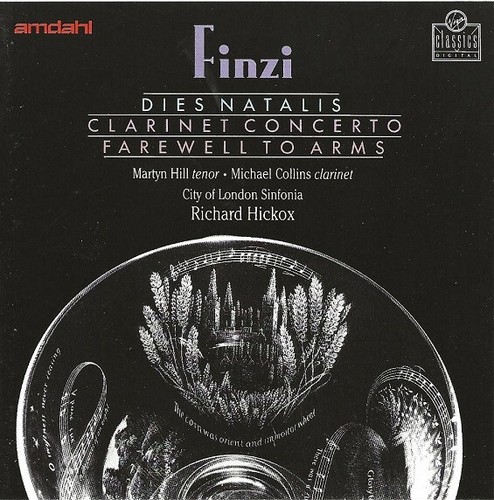 Gerald Finzi Dies Natalis Clarinet Concerto CD 1988 Virgin Classics ...