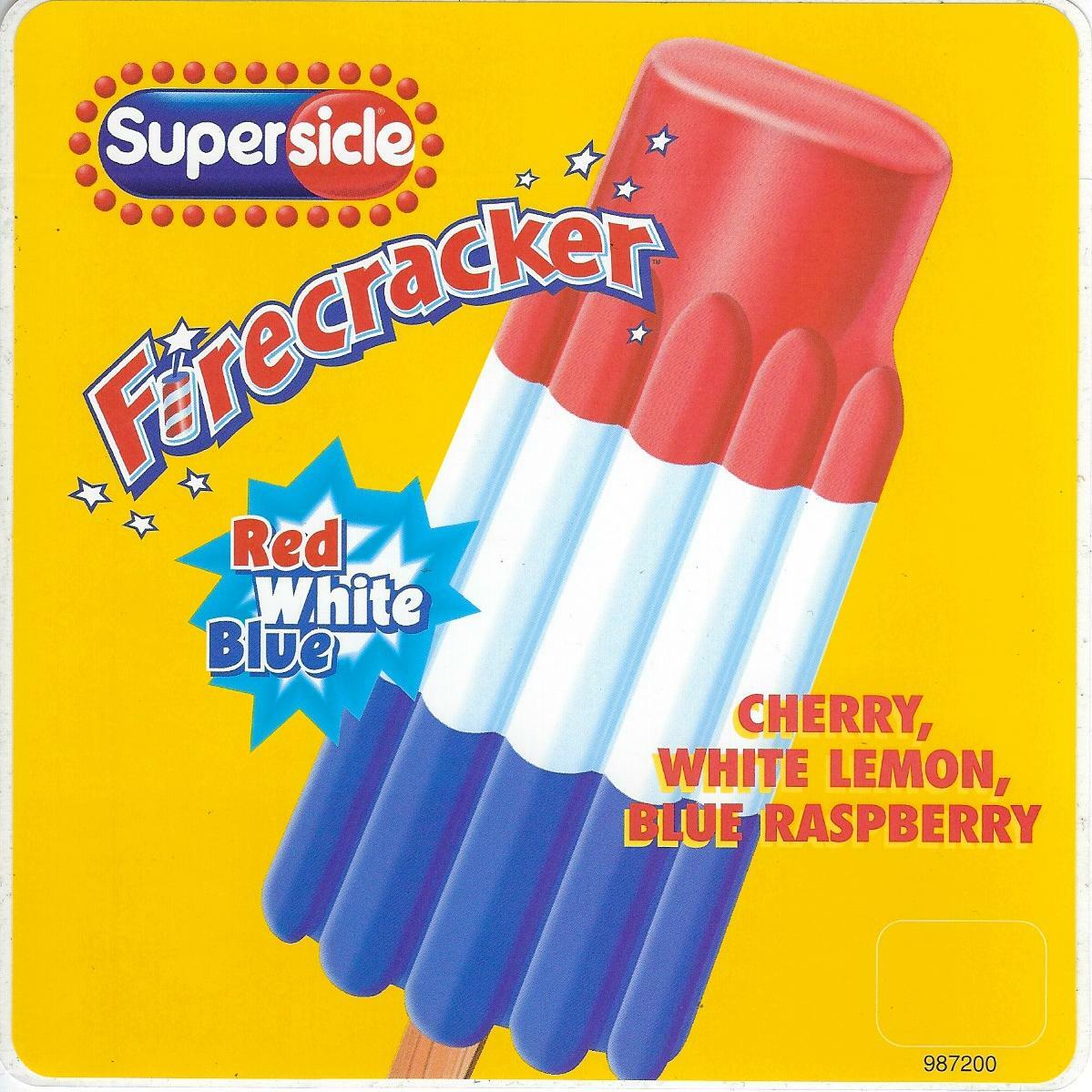 Firecracker RWB Supersicle Ice Cream Truck Sticker - Classic 6" x 6" | eBay