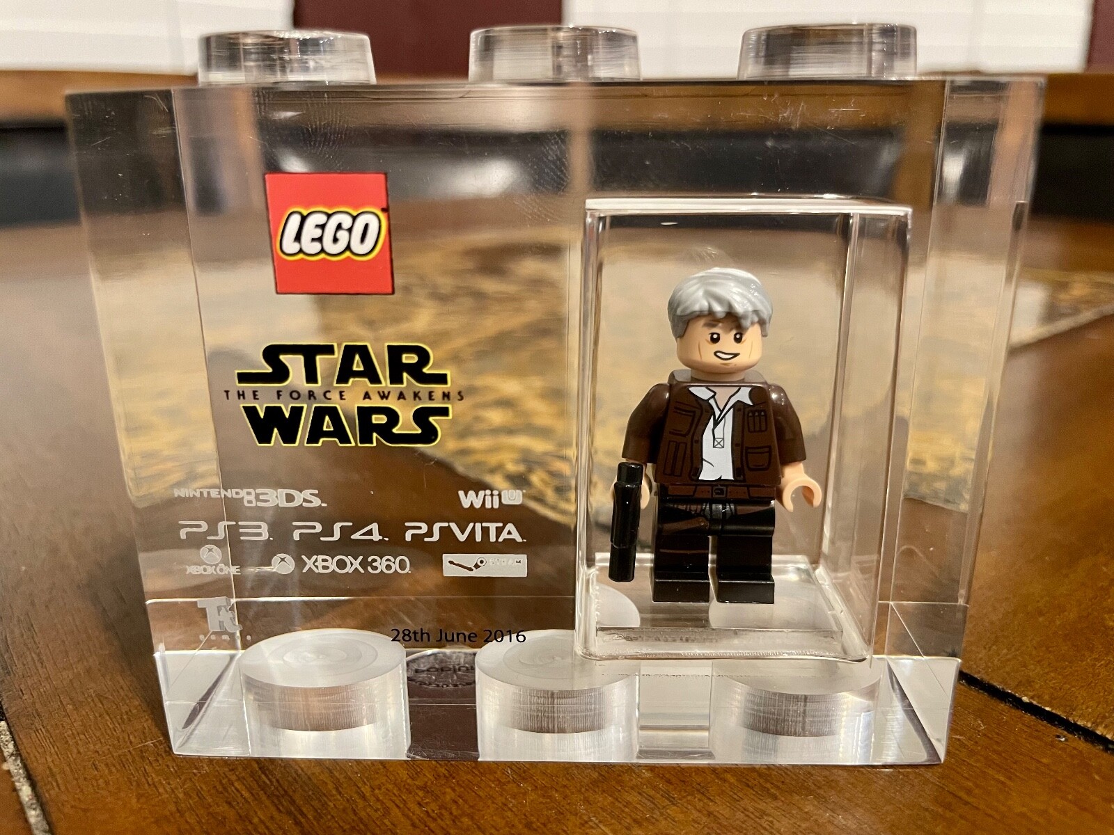 LEGO TT GAMES TROPHY BRICK HAN SOLO STAR WARS SDCC VERY RARE! | eBay