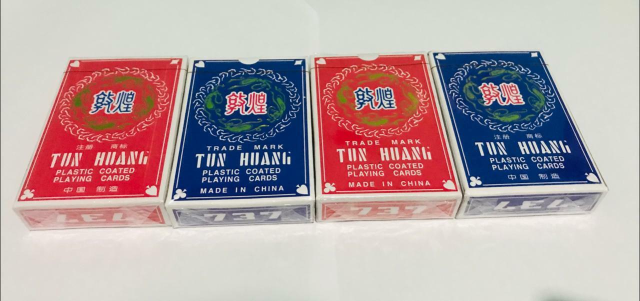 Poker Cards Pack Playing Card Pack Tun Huang Blue And Red Packs ...