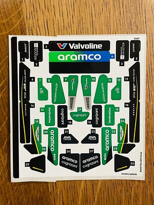 NEW LEGO | Sticker Sheet for Set 77245 Aston Martin Aramco F1 AMR24 | eBay