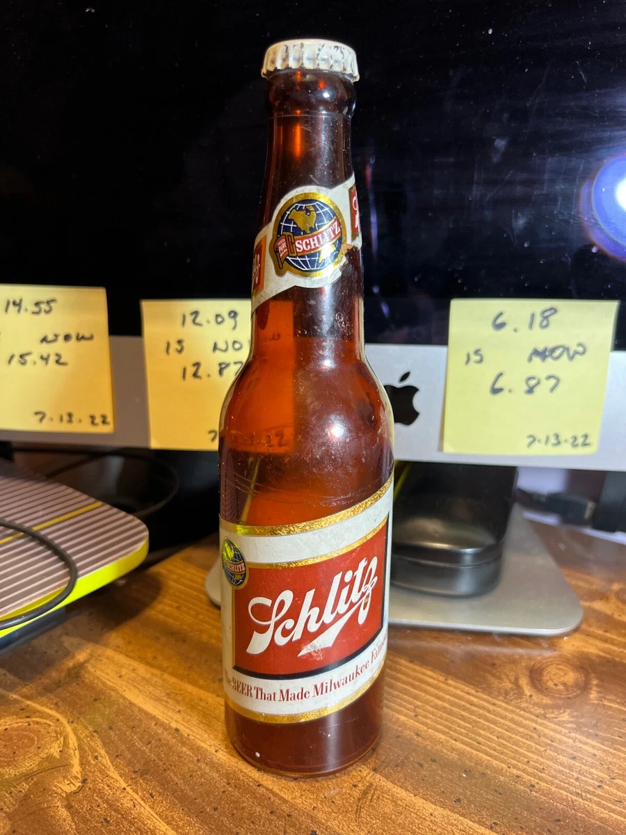 Schlitz Bottle