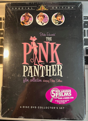 The Pink Panther Film Collection - Collector's Edition DVD NEW/SEALED 6 ...