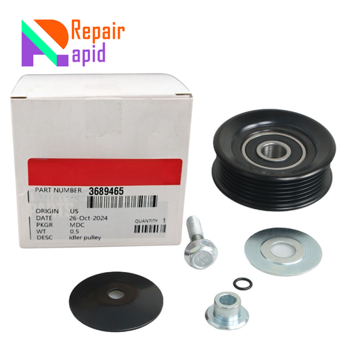 Drive Belt Idler Pulley Accessory Fits for ISX / 15 Cummins Engines ...