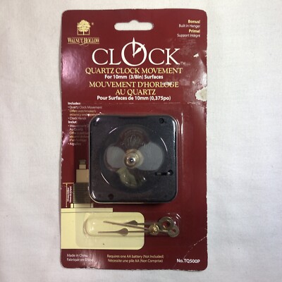 DIY NEW Clock Craft Quartz Clock Movement by Walnut Hollow - Walnut ...