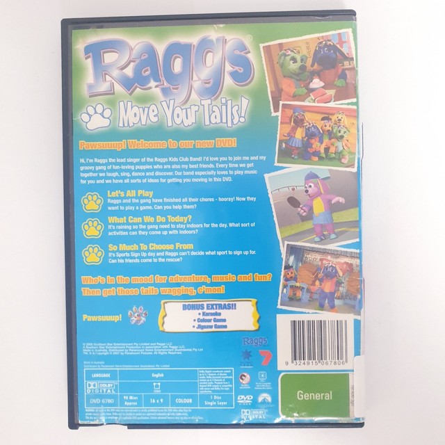 Raggs - Move Your Tails (DVD, 2006) for sale online | eBay