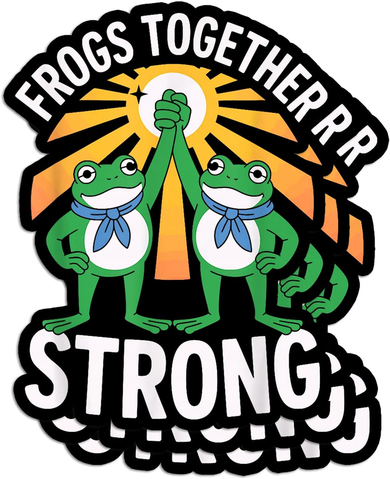 (3PCS) Portland Frog Meme Stickers for Men Women, Sticker for Cars ...