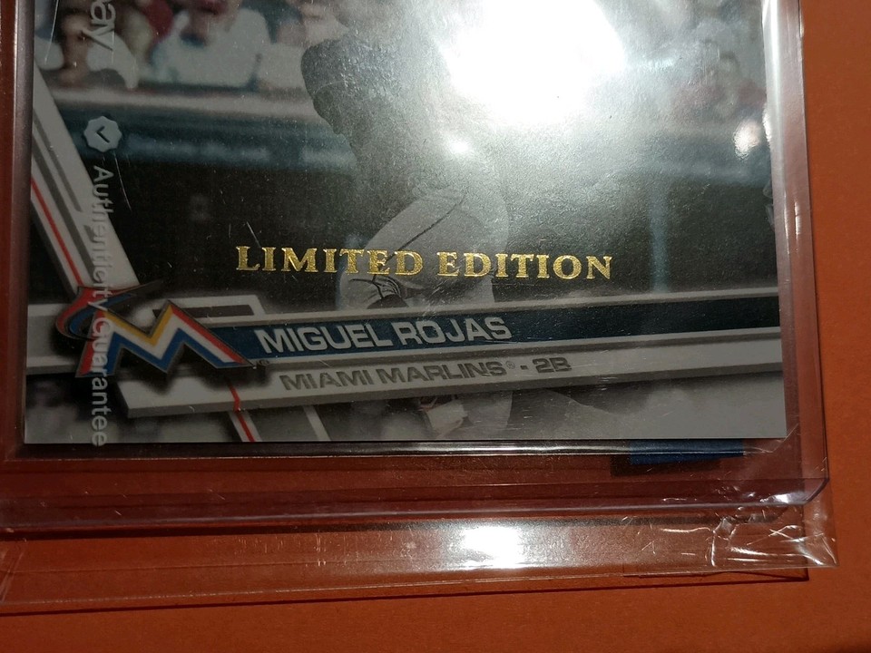 2017 Topps Limited Edition (Gold Foil) Rookie - Miguel Rojas #509 (RC ...