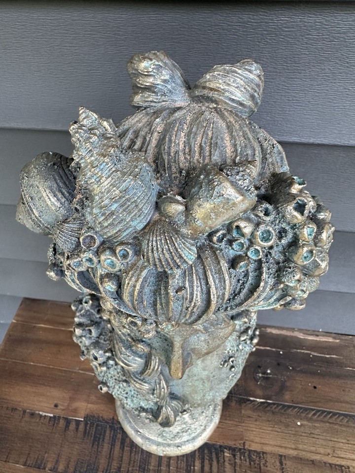 Barnacle Bust Grandin Road Halloween Decoration Pirate Haunted Sea ...