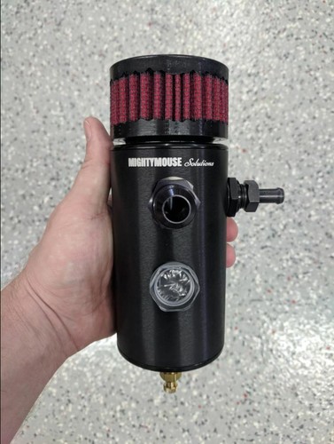 Mighty Mouse Solutions Mild Oil Catch Can For 2015-2019 C7 Corvette Z06 ...