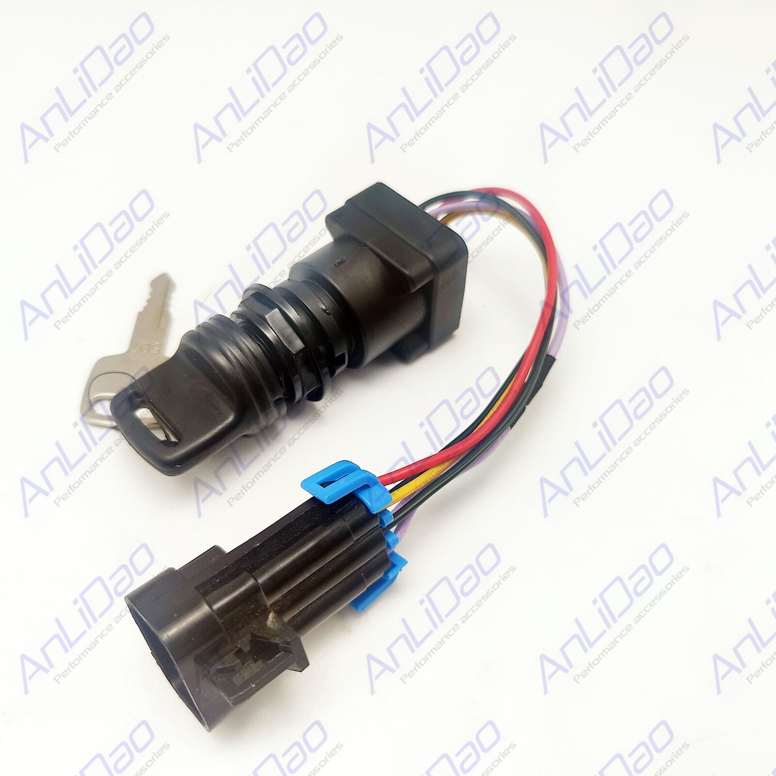 New 4 Position Key Switch Kit Assy. Part # 87-893353A03 REPL Mercury ...