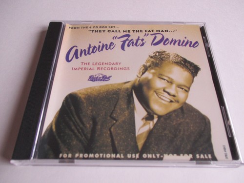 FATS DOMINO CD SAMPLER From The Box THEY CALL ME THE FAT MAN 12 TRACKS ...