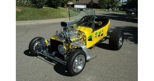 Small Block Chevy Plain Zoomie Exhaust Headers 16" T Bucket Sanderson ...