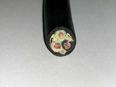 250 FT 12/3 SJOOW SJ SJO SJOW BLACK RUBBER CORD EXTENSION WIRE/CABLE | eBay