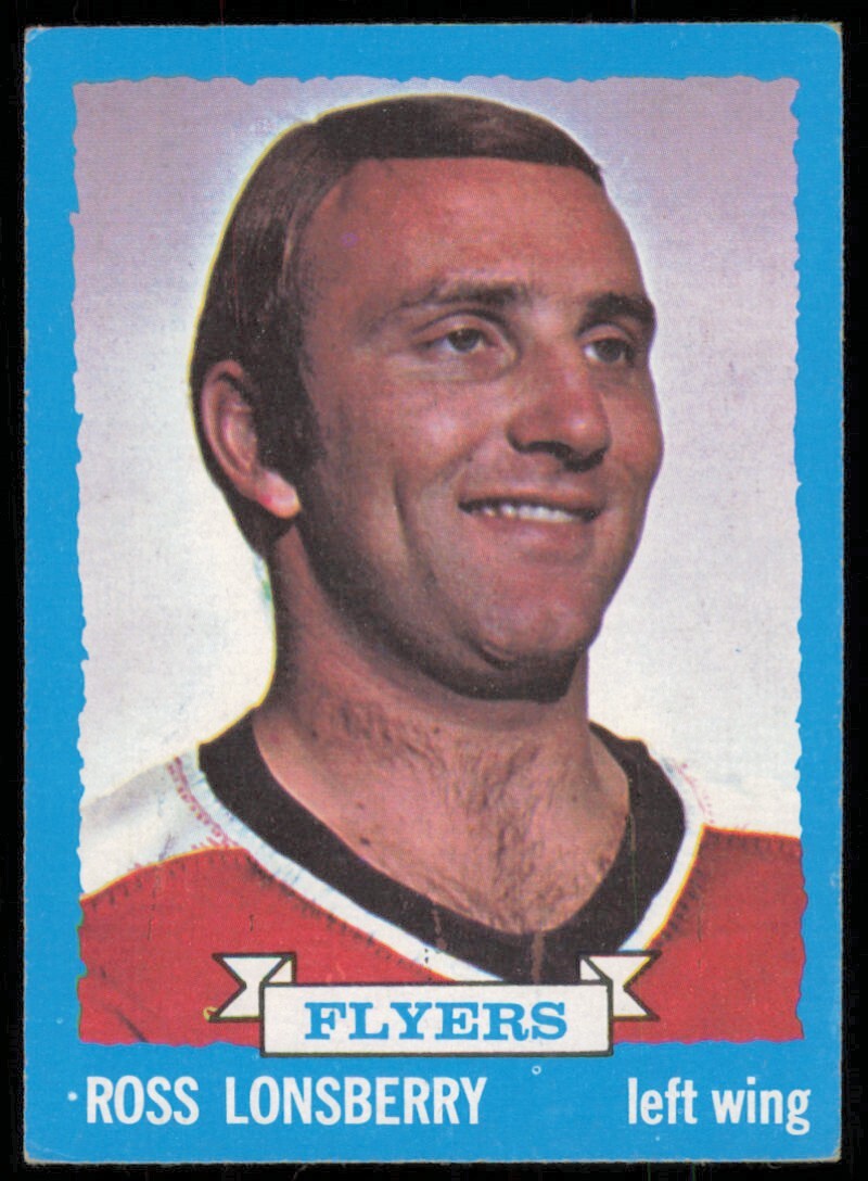 1973-74 TOPPS ROSS LONSBERRY PHILADELPHIA FLYERS #36 EX-EXMT | eBay