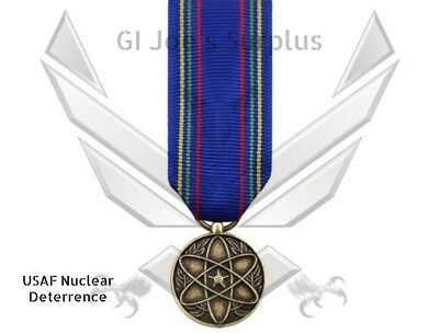 US Military USAF Air Force Nuclear Deterrence Slide-On Mini Miniature ...