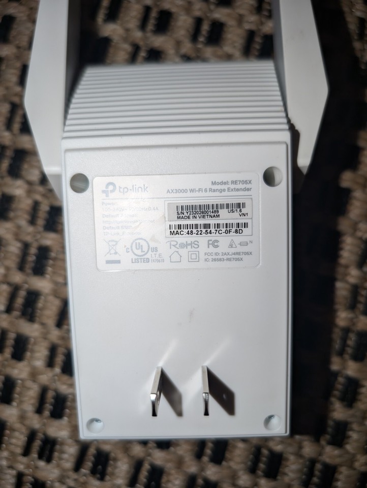 TP-LINK AX3000 Mesh WiFi 6 Extender RE715X | eBay