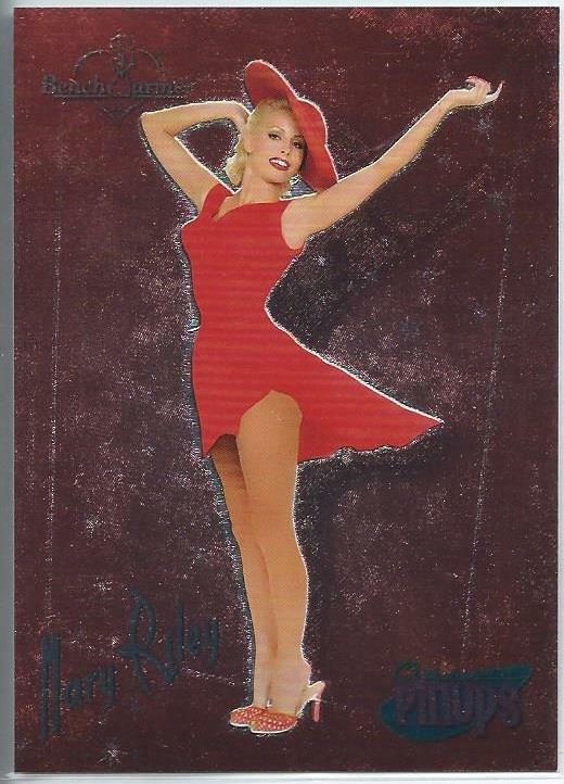 Mary Riley Bench Warmer 2005 Classic Pinups Foil Insert Card 1 of 12 | eBay