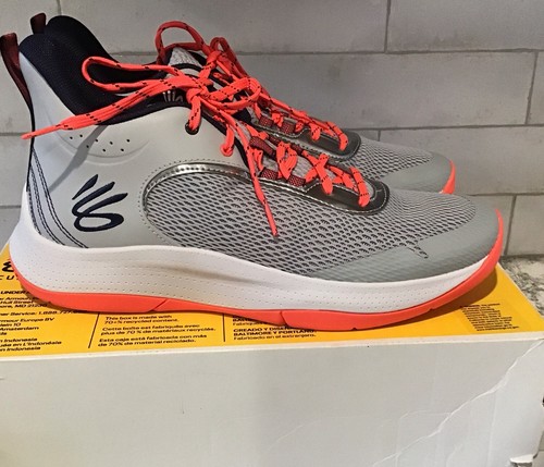 Under Armour Mens Size 11.5 Curry 3Z6 Basketball Shoe 'Mod Grey ...