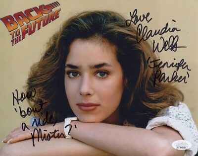 CLAUDIA WELLS Signed BACK TO THE FUTURE 8x10 Photo Autograph JSA COA ...