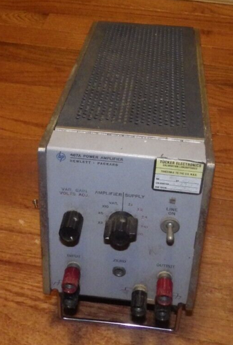RARE Hewlett Packard HP 467A Power Amplifier for sale online | eBay