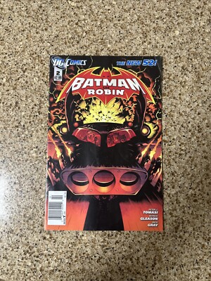 BATMAN & ROBIN #2 (New 52 DC Comics) 1st Print Direct Sales NM/ M ...