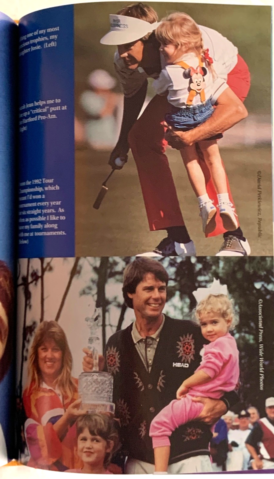 PAUL AZINGER ZINGER INSPIRATIONAL SIGNED GOLF BOOK RYDER CUP CAPTAIN C5 ...