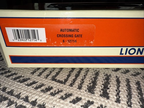 Lionel O Automatic Crossing Gate 6-12714 in Original Box B28 | eBay
