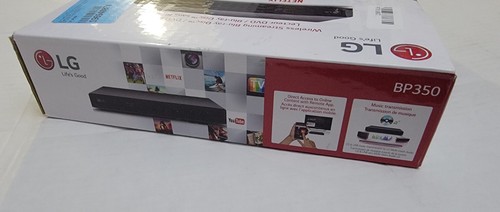 LG BP350 Smart Blu Ray DVD Player with Built-In WiFi & Streaming ...