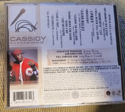 B.A.R.S.: The Barry Adrian Reese Story [PA] by Cassidy (CD, Nov-2007, J ...