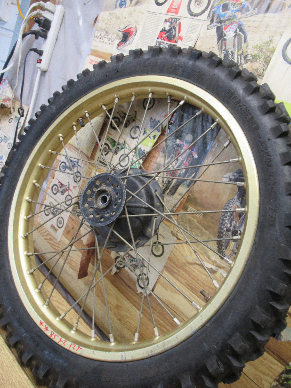 YZ 125 YAMAHA **1985 YZ 125 1985 FRONT WHEEL | eBay