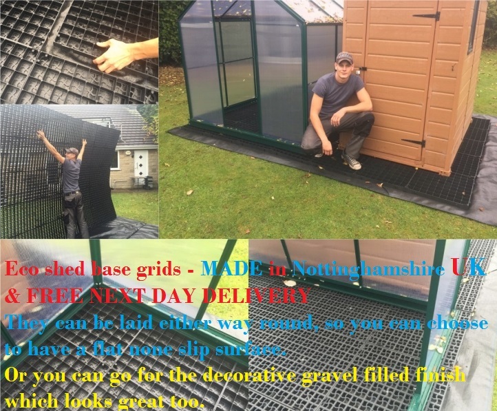 SHED BASE PLASTIC GRID RETURNS DISCOUNTED ECO BASE PAVING GRID KIT ...