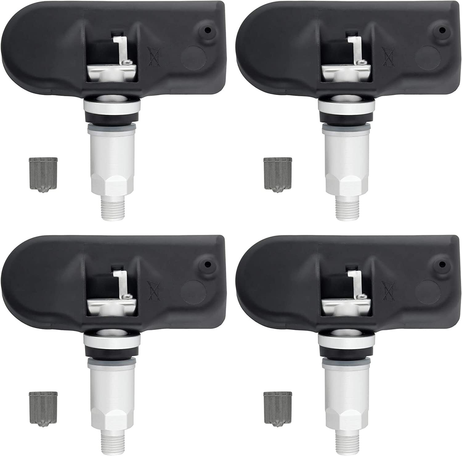 Complete Set of 4 TPMS Tire Pressure Sensors Kit For Chrysler Dodge ...