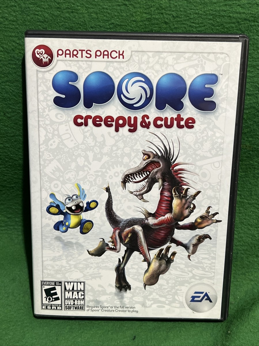 Spore Parts Pack SPORE : CREEPY & CUTE (PARTS PACK) (PC) | EBay