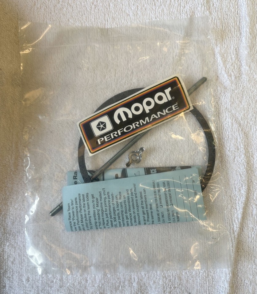 NOS MoPar Performance Air Cleaner Chrome 1967-69 340 383 440 Dodge ...