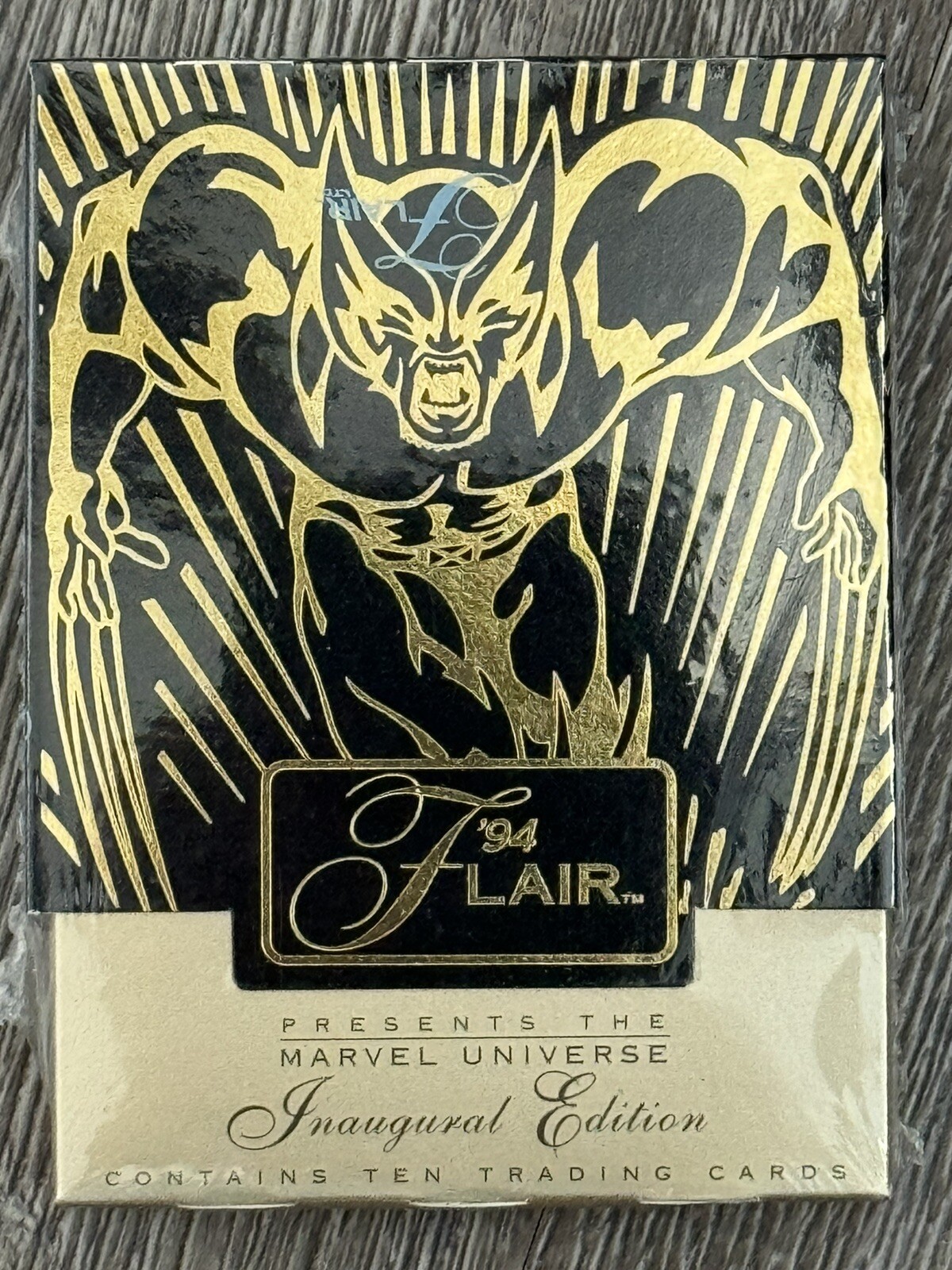 1994 Flair Marvel Universe Inaugural Edition sealed pack | eBay
