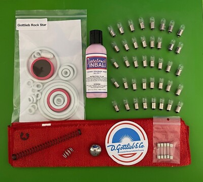1978 Gottlieb Rock Star Pinball Machine Maintenance Tune Up Kit | eBay