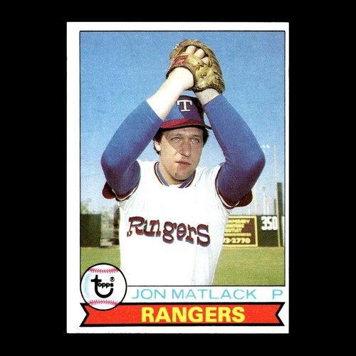 Jon Matlack 1979 Topps Texas Rangers #315 Nice Vintage! | eBay