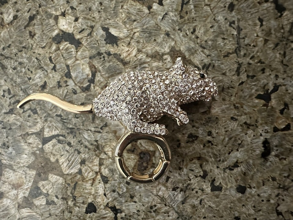 Betsey Johnson Rat Ring Halloween Rat Ring Excellent Condition | eBay