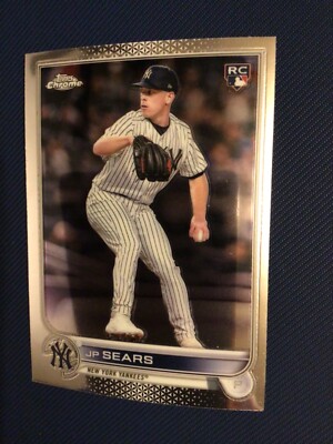 2022 Topps Chrome JP Sears Rookie Card | eBay