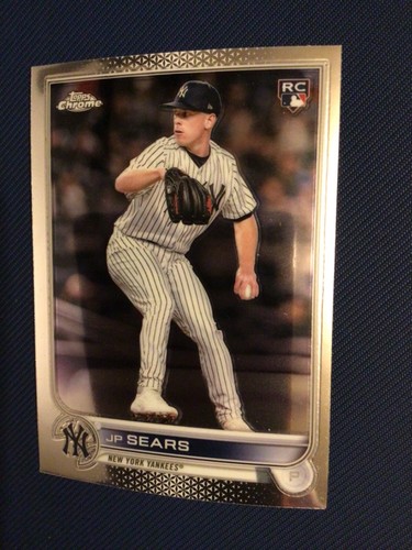 2022 Topps Chrome JP Sears Rookie Card | eBay