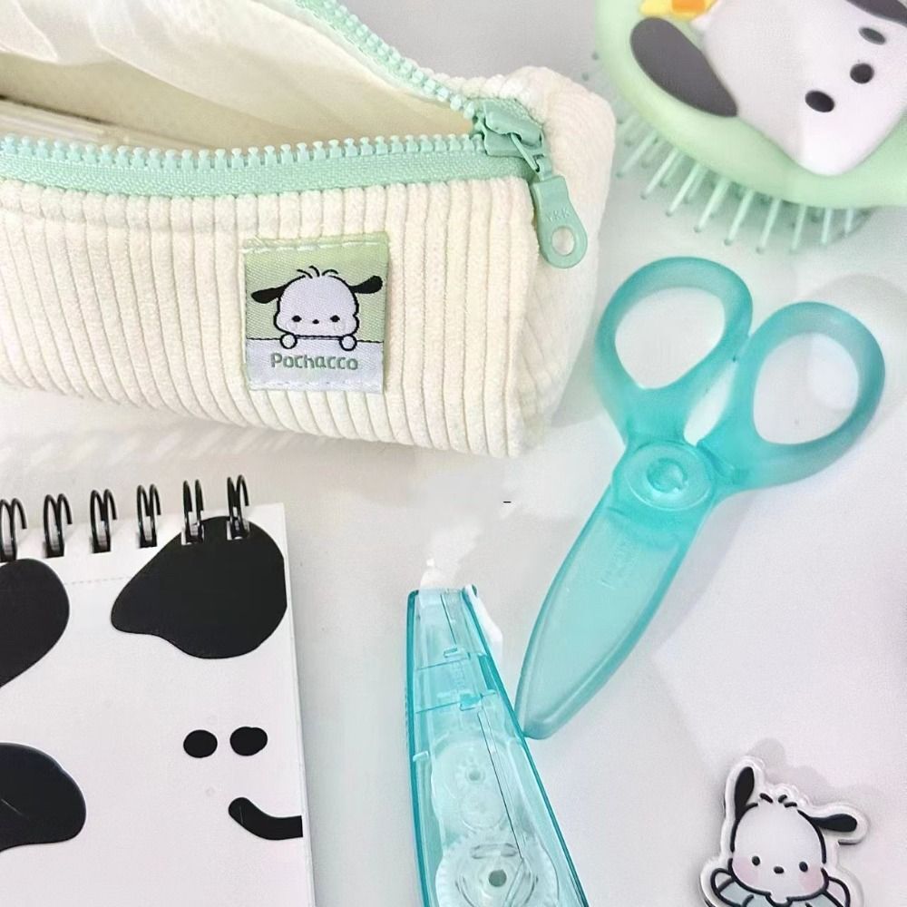 Flap Type Stationery Bag Pencil Case Pen Bag Large Capacity Student ...